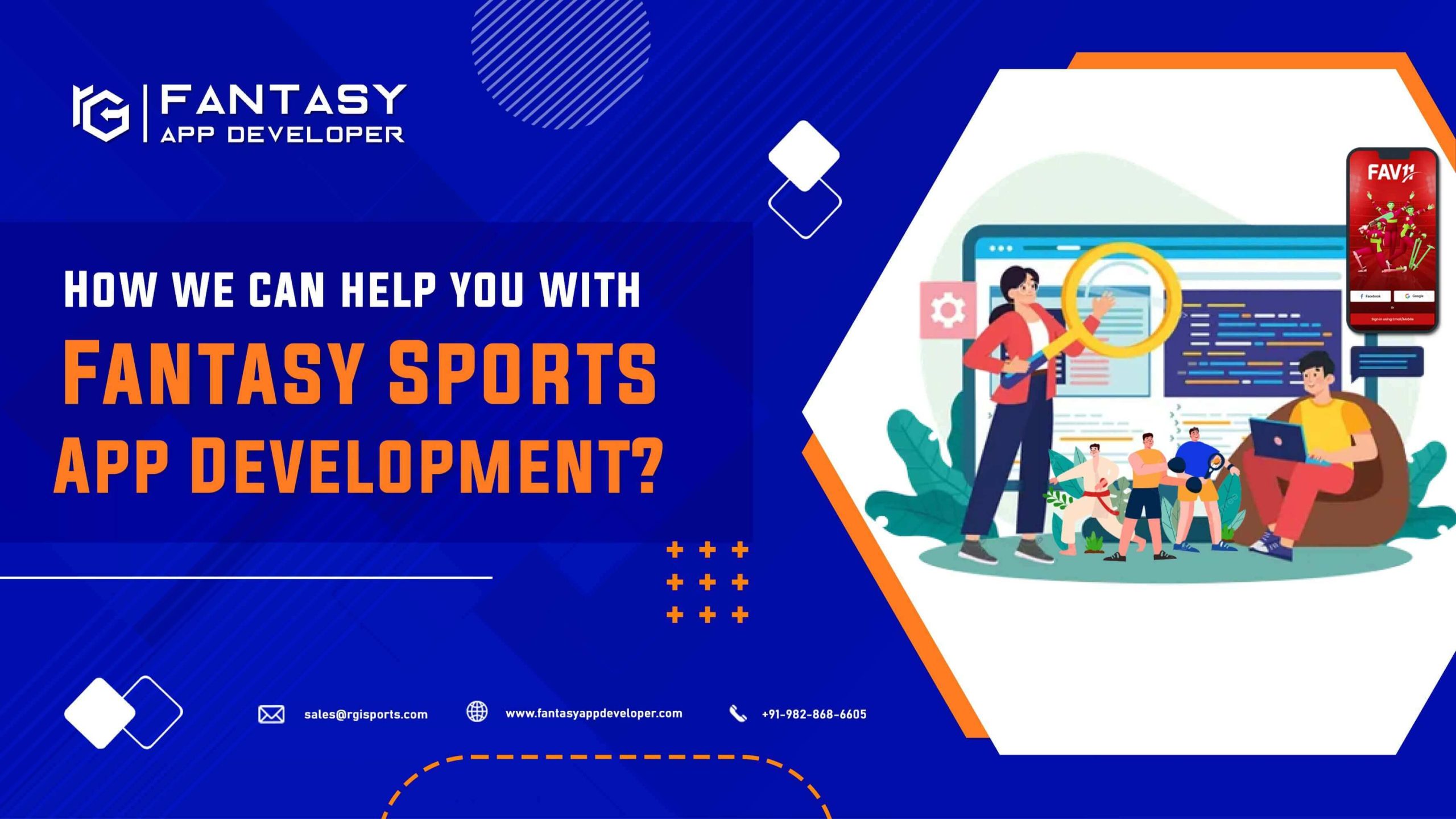 How we can help you with Fantasy Sports App Development?